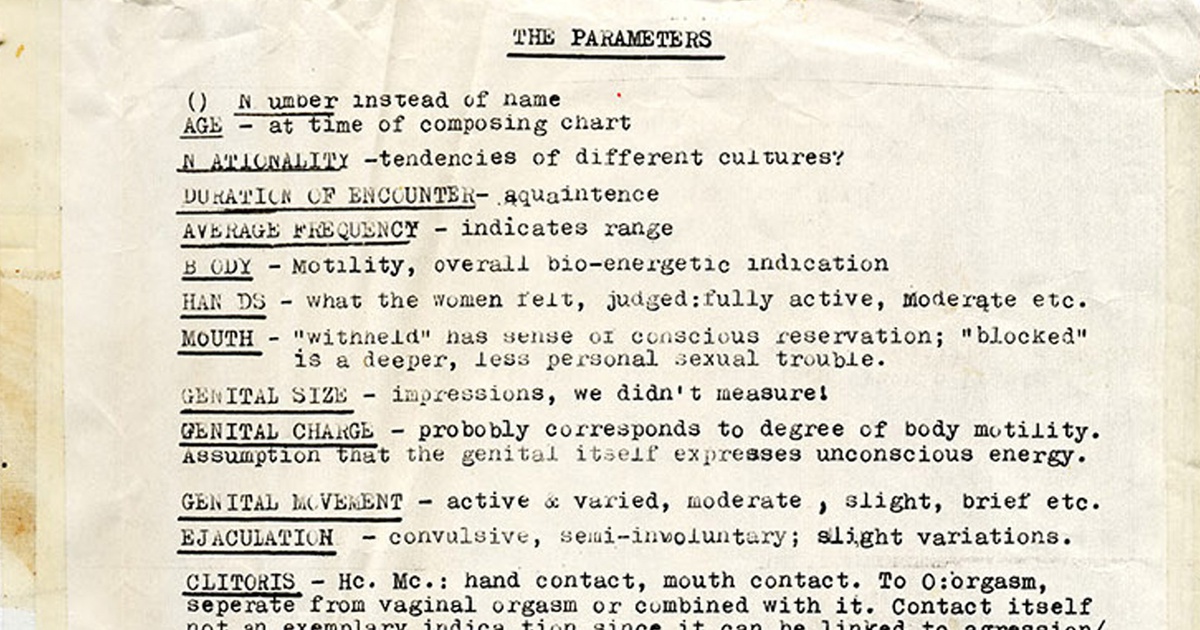Carolee Schneemann In The Institute Of Sexology At The Wellcome